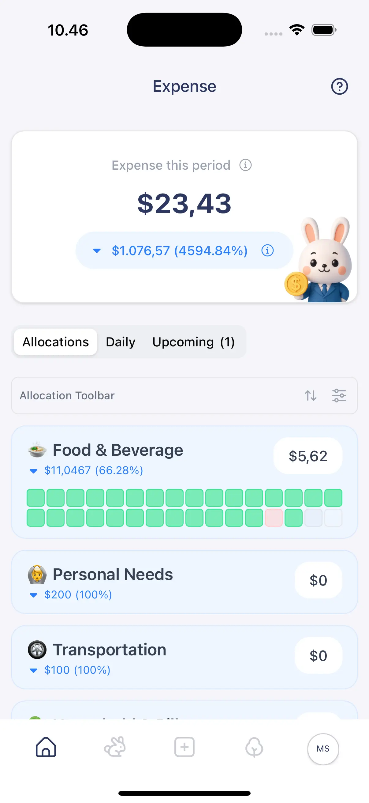Alocare | A user-friendly app to track your expenses